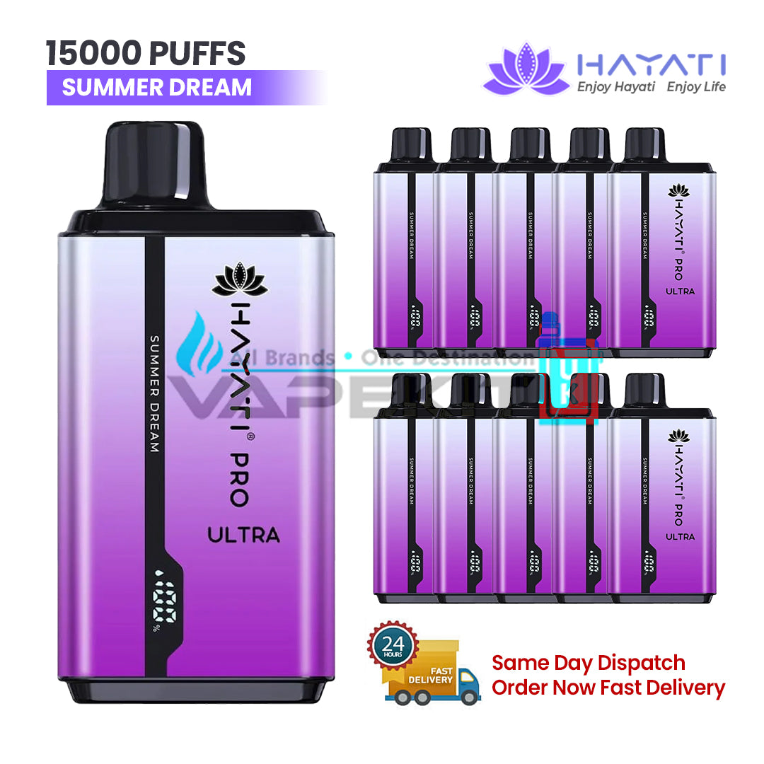 Hayati Pro Ultra Summer Dream 15000 Puffs Disposable Vape