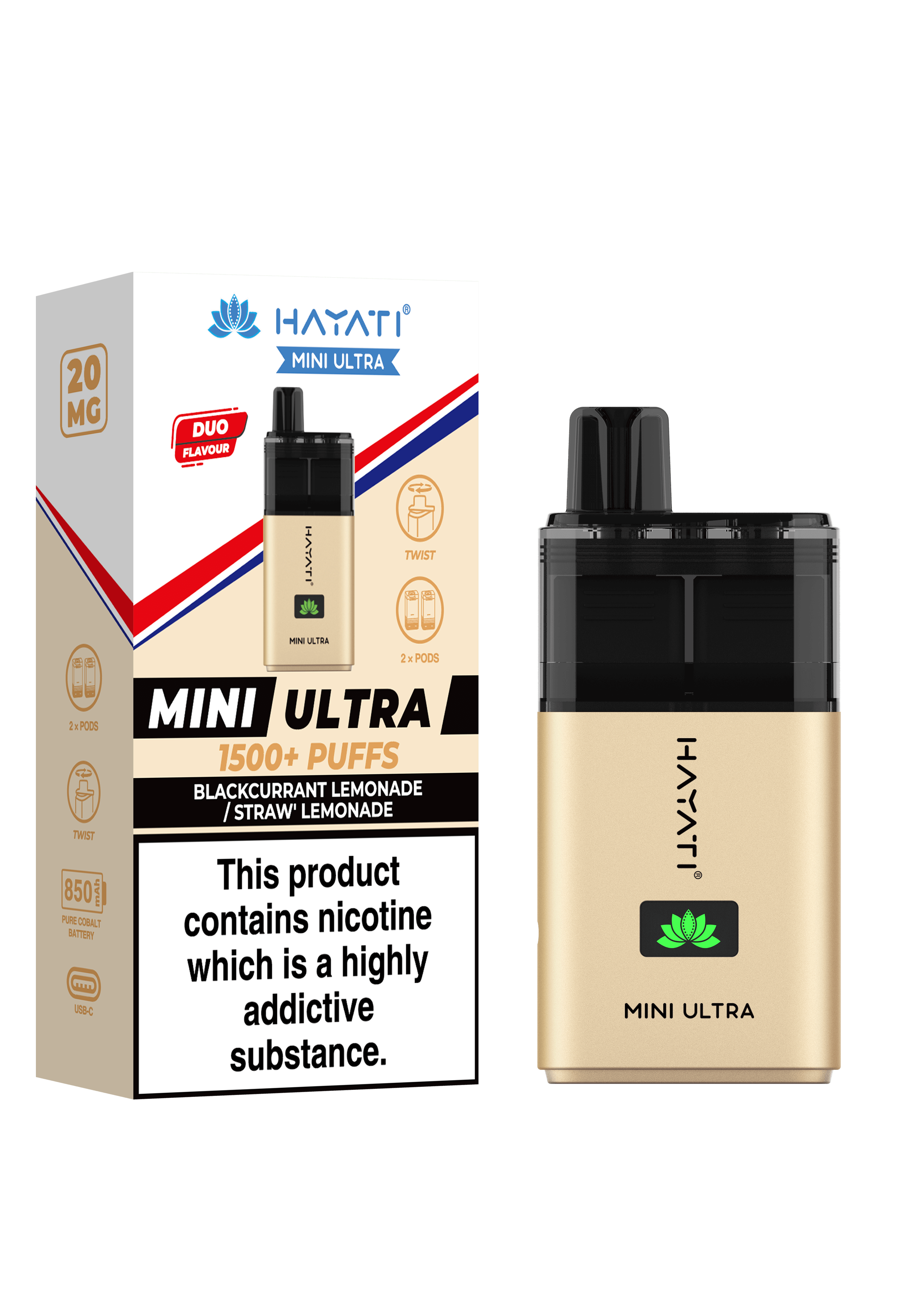 Hayati Mini Ultra 1500 Vape | Just £3 | Limited Offer – Shop Now!