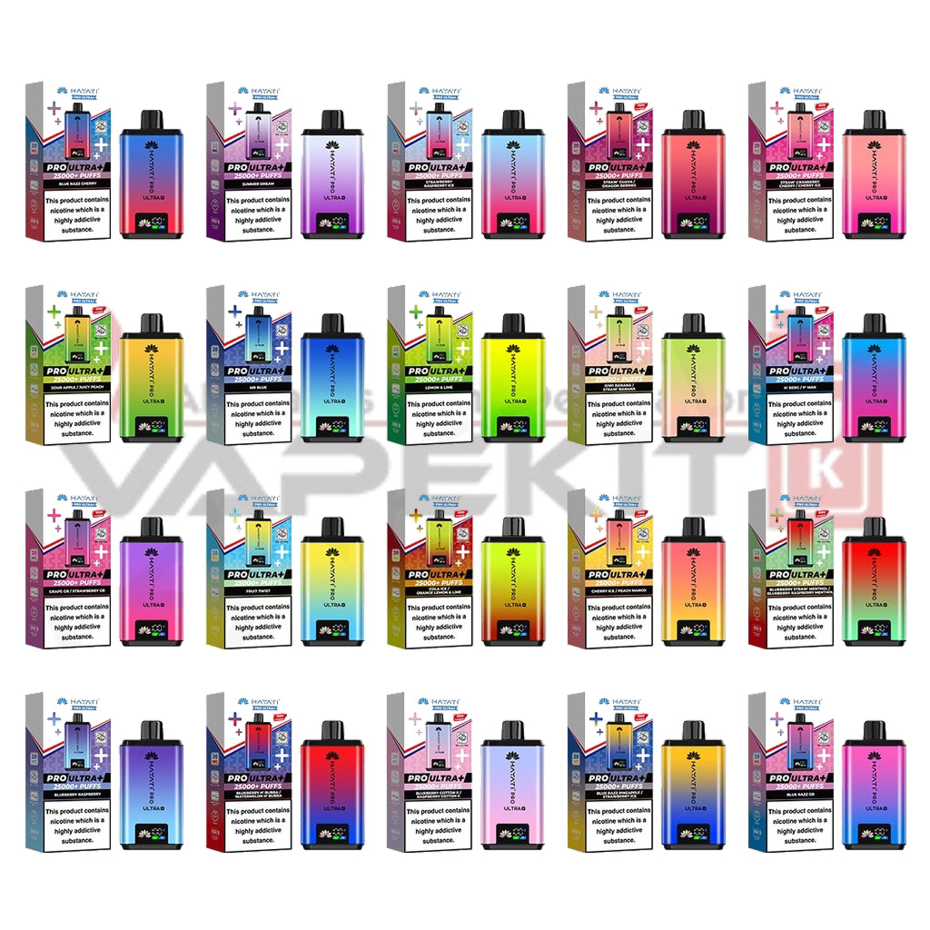 Hayati Pro Ultra Plus 25000 Prefilled Pod Kit (25 Flavours)