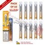 Mango Ice SKE Crystal 600 Puffs Disposable Vape Device 10 Pack