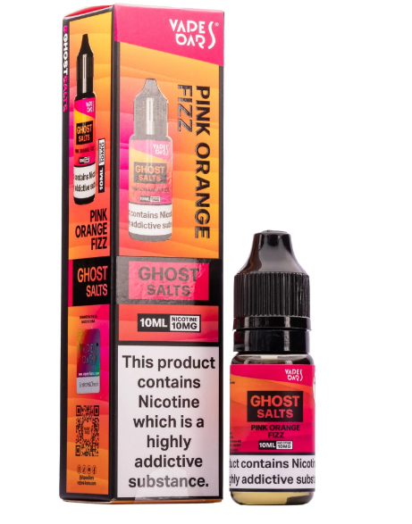 Vapes Bars Ghost Nic salts Pink Orange Fizz - Only for £2.49 BIG SAVIN