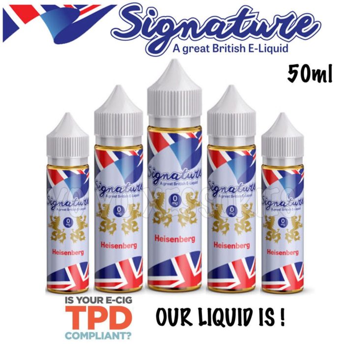 Signature E Liquid 50ml E Juice